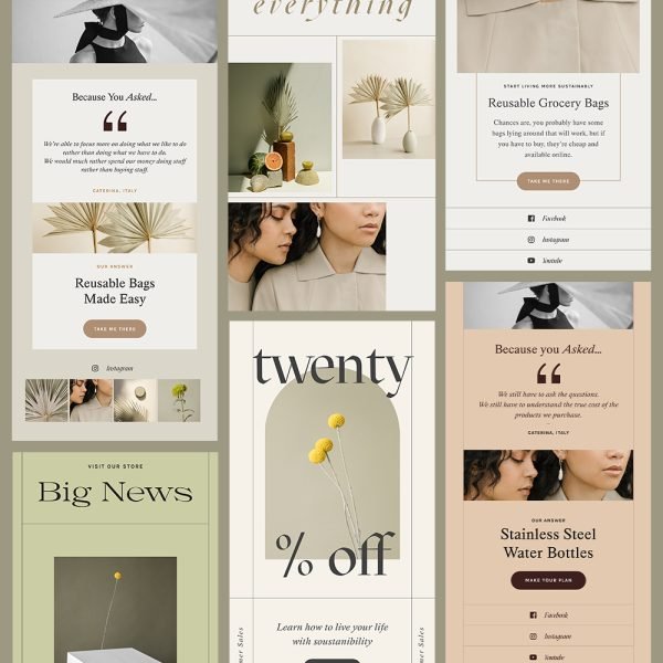 Sage Instagram Carousels - Sparrow and Snow