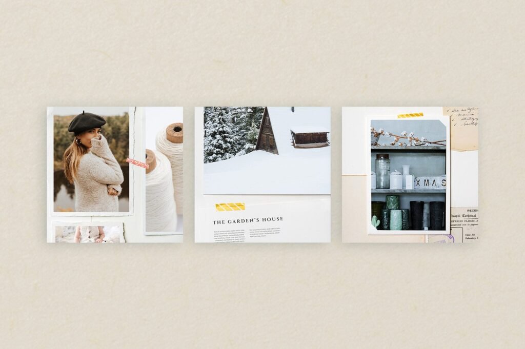 Paper Moodboard Social Media Kit - Sparrow and Snow
